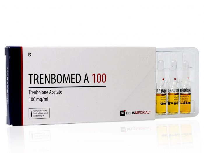 TRENBOMED A 100 (Trenbolone Acetate) - 10amps of 1ml - DEUS-MEDICAL ...
