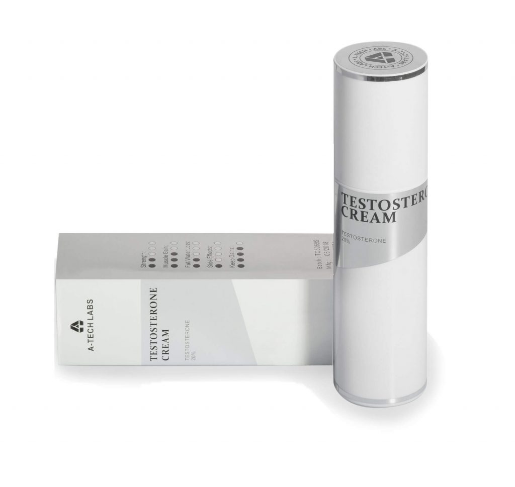 TESTOCREAM 20% - Crema de testosterona - A-Tech Labs - OxygenGym.org