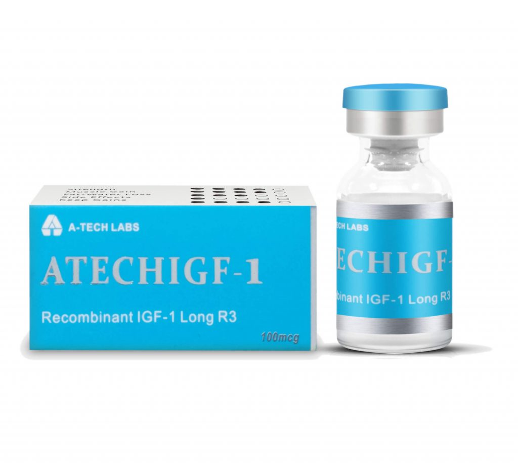 IGF-1 - 10 x 100 mcg/vials (1000mcg/box) - A-Tech Labs - OxygenGym.org