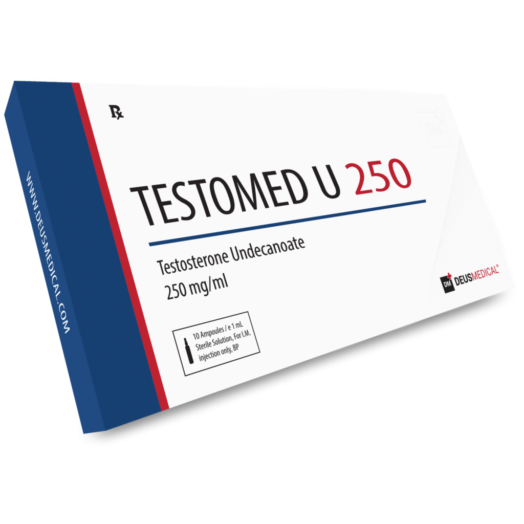 TESTOMED U 250 (Testosterone Undecanoate) - 10amps of 1ml - DEUS ...