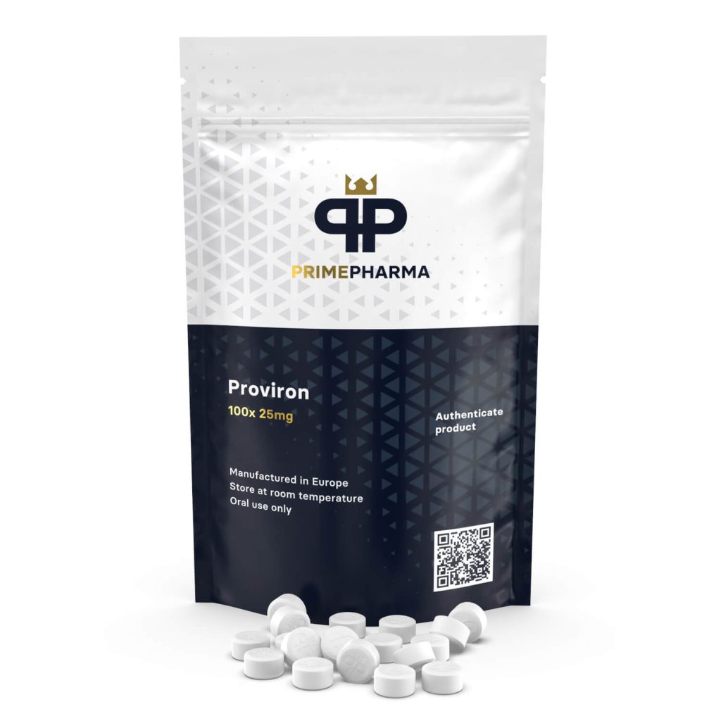 Proviron - 25 mg/comprimé 100 comprimés - PRIME PHARMA - OxygenGym.org